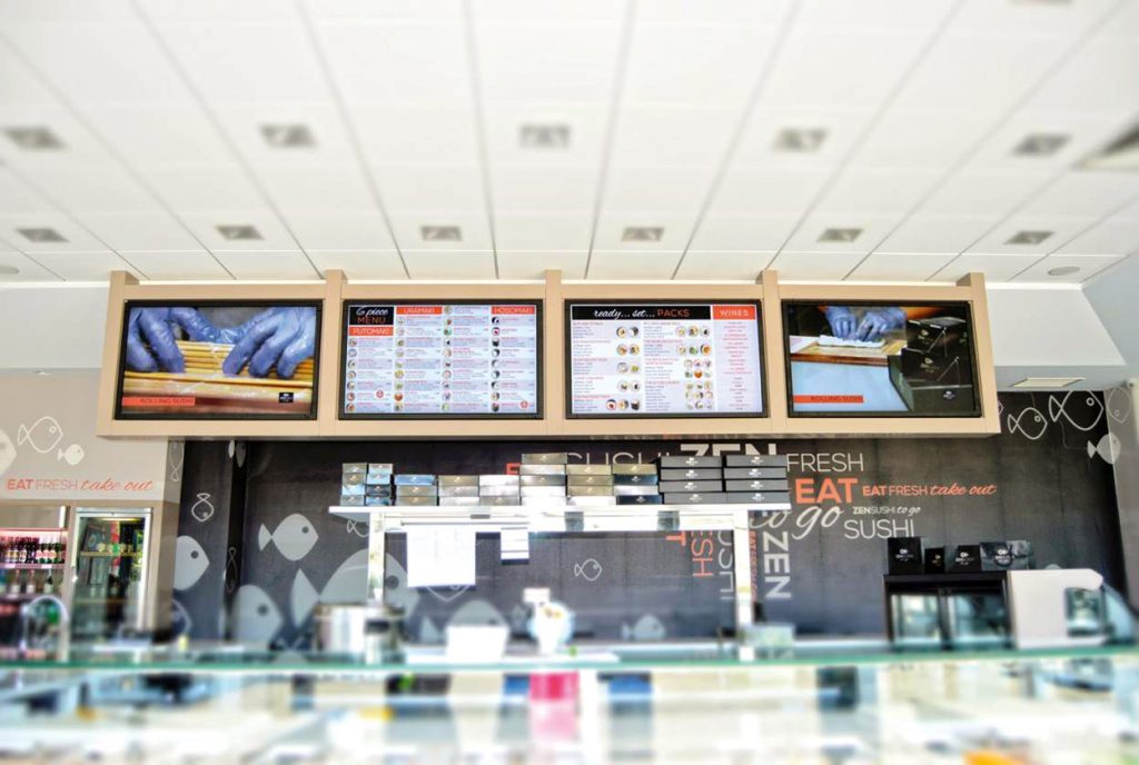 Food Outlets Digital Signage - Kyotech